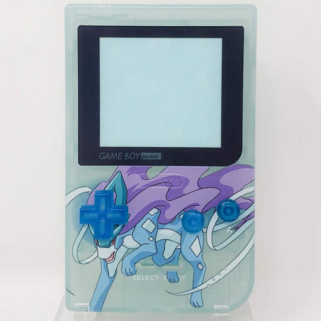 Pokemon Crystal Suicune Gameboy Pocket Shell - Gamers4Gamers