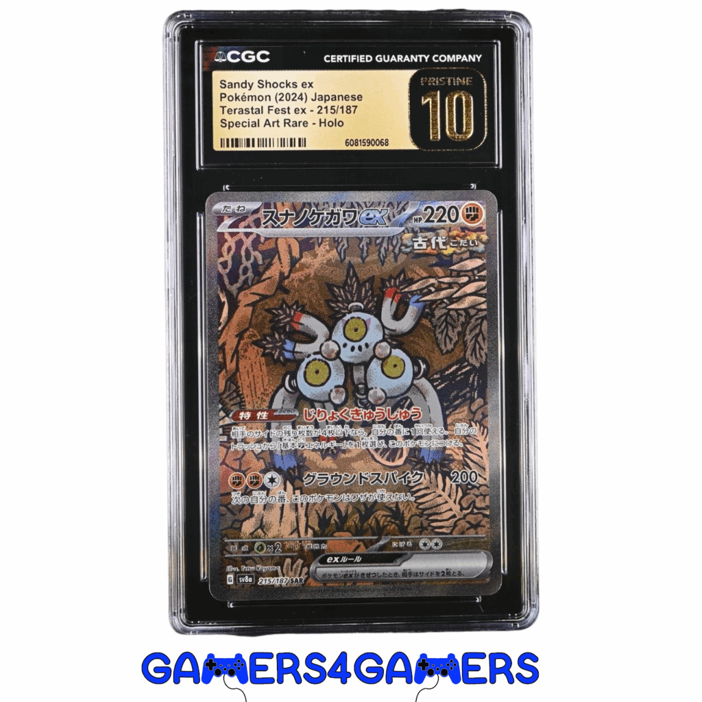 Sandy Shocks ex Terastal Fest 215/187 Pristine 10 SAR Japanese Graded ...