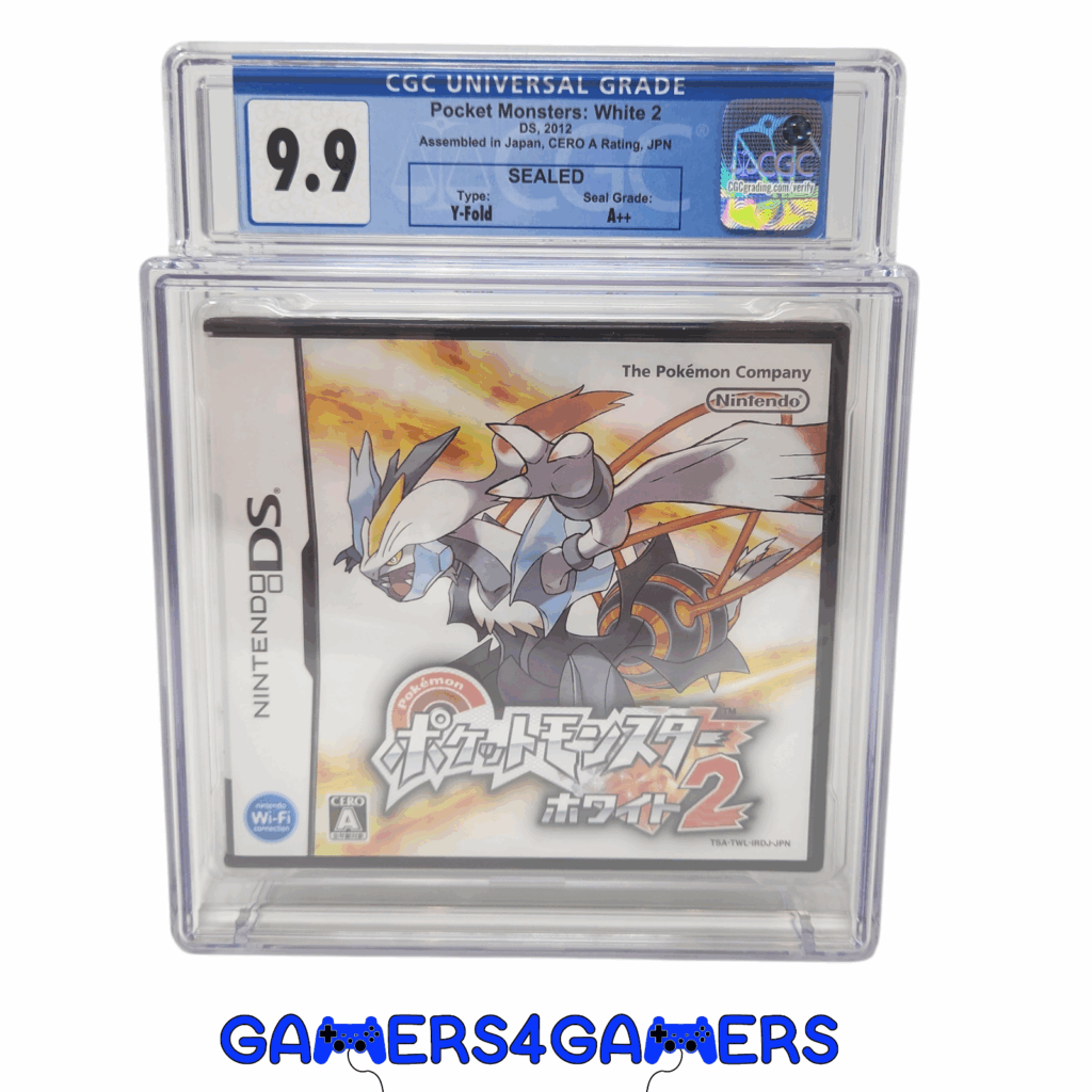 Pocket Monsters (Pokemon) White 2 Nintendo DS CGC 9.9 A++ Graded Game ...